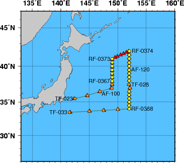 Japan Meteorological Agency | Data of Oceanographic and Marine ...