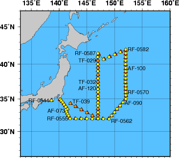 Japan Meteorological Agency | Data of Oceanographic and Marine ...