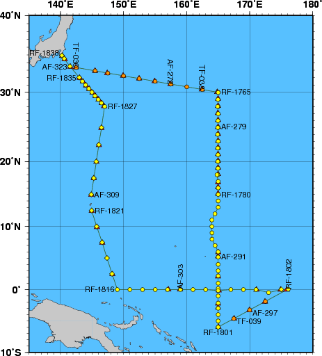 Japan Meteorological Agency | Data of Oceanographic and Marine ...