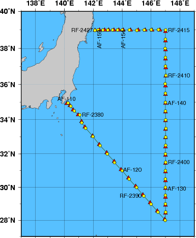 Japan Meteorological Agency | Data of Oceanographic and Marine ...