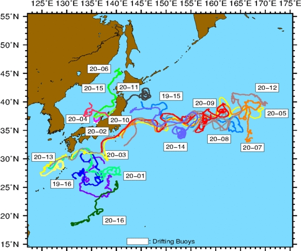Japan Meteorological Agency | Data of Oceanographic and Marine ...