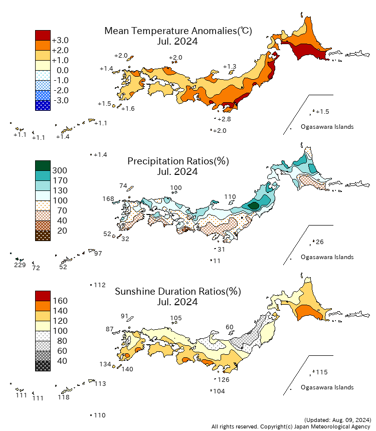 JMA｜Climate Report over Japan